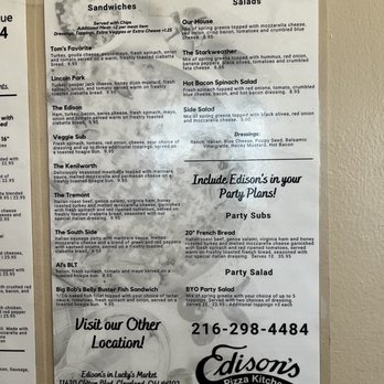 EDISON’S PIZZA KITCHEN - Updated January 2026 - 137 Photos & 282 ...