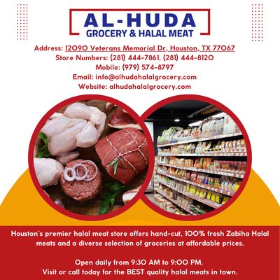 AL HUDA GROCERY & HALAL MEAT - Updated October 2025 - 12090 Veterans ...