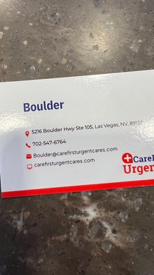 CAREFIRST URGENT CARE - VEGAS - BOULDER - Updated October 2025 - 10 Photos & 39 Reviews - 5216 ...