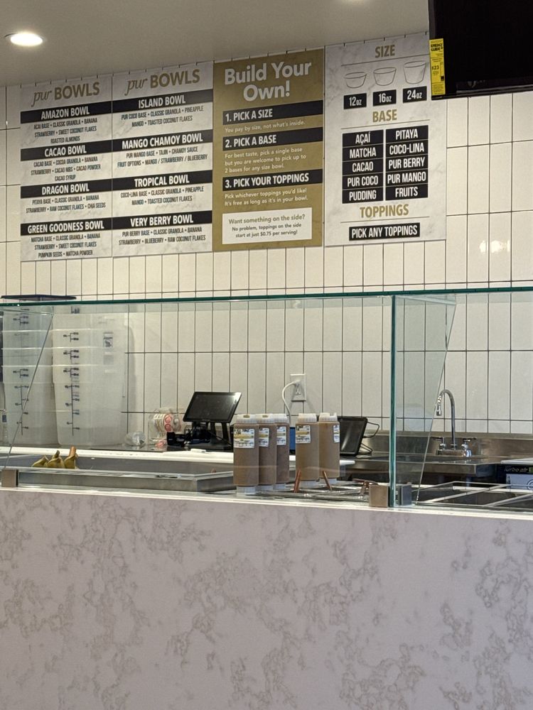 PUR BOWLS - Updated March 2025 - 2210 N Bellflower Blvd, Long Beach ...