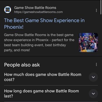 GAME SHOW BATTLE ROOMS - SCOTTSDALE - Updated January 2026 - 249 Photos ...