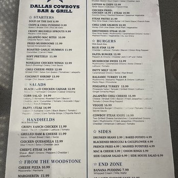 DALLAS COWBOYS BAR AND GRILL - Updated December 2025 - 97 Photos & 120 ...