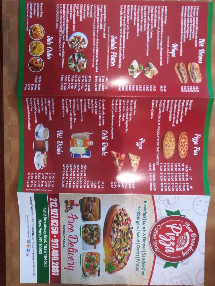 BROADWAY PIZZA & COFFEE SHOP - Updated December 2025 - 4312 Broadway ...