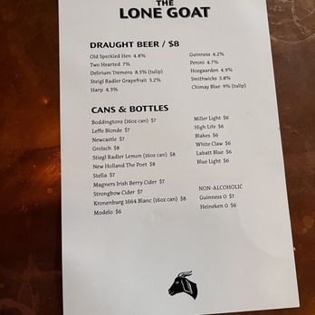 THE LONE GOAT - Updated December 2025 - 30 Photos & 32 Reviews - 33 ...