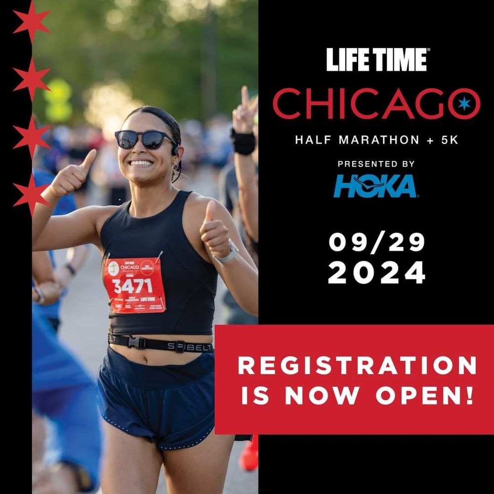 LIFE TIME CHICAGO HALF MARATHON AND 5K PRESENTED BY HOKA - 6401 S Stony ...
