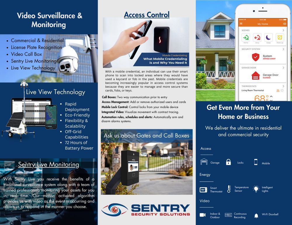SENTRY SECURITY SOLUTIONS - Updated August 2025 - Request a Quote - 18 Photos - 300 E Renfro St ...