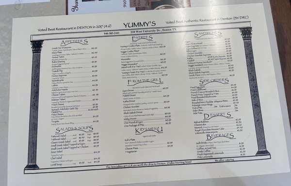 YUMMY’S GREEK RESTAURANT - 115 Photos & 190 Reviews - 210 W University ...