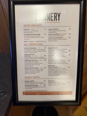 THE CANNERY KITCHEN & SOCIAL - Updated January 2026 - 1550 Princess ...