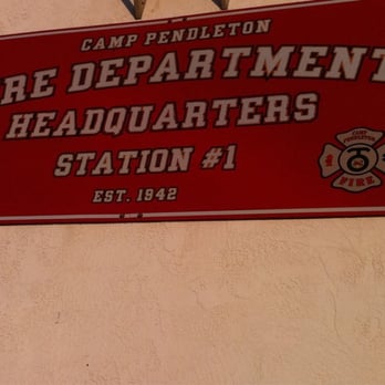 CAMP PENDLETON FIRE DEPARTMENT STATION 1 - Updated December 2024 - 22131 Vandegrift Blvd, Camp ...