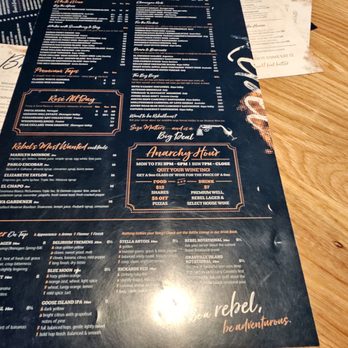 REBEL FOOD & DRINK - Updated January 2026 - 137 Photos & 71 Reviews ...