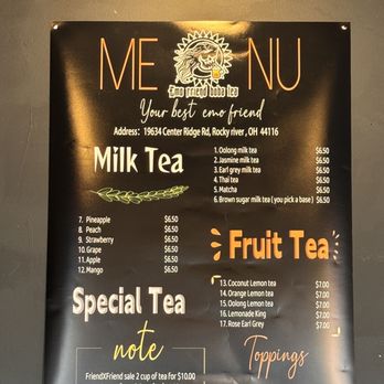 EMO FRIEND BOBA TEA - Updated December 2025 - 28 Photos & 25 Reviews ...