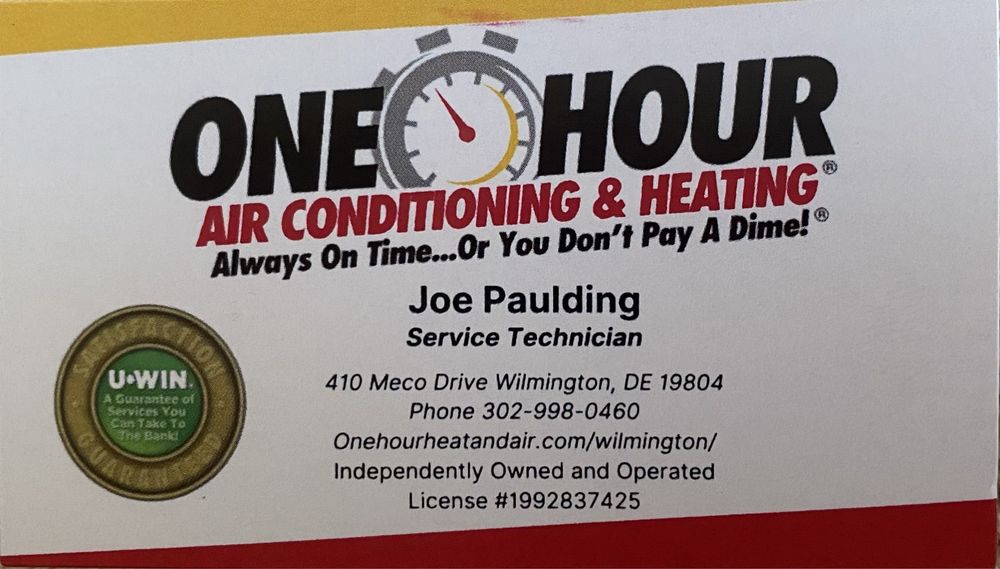 ONE HOUR HEATING & AIR CONDITIONING - WILMINGTON - Updated January 2025 ...