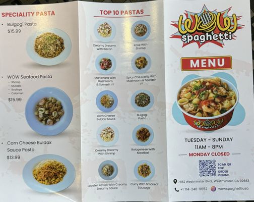 WOW SPAGHETTI - Updated December 2025 - 593 Photos & 350 Reviews - 7852 ...