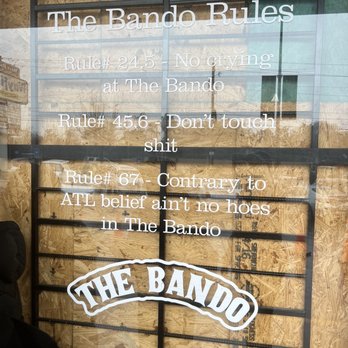 THE BANDO - Updated December 2025 - 635 Photos & 251 Reviews - 3050 ...