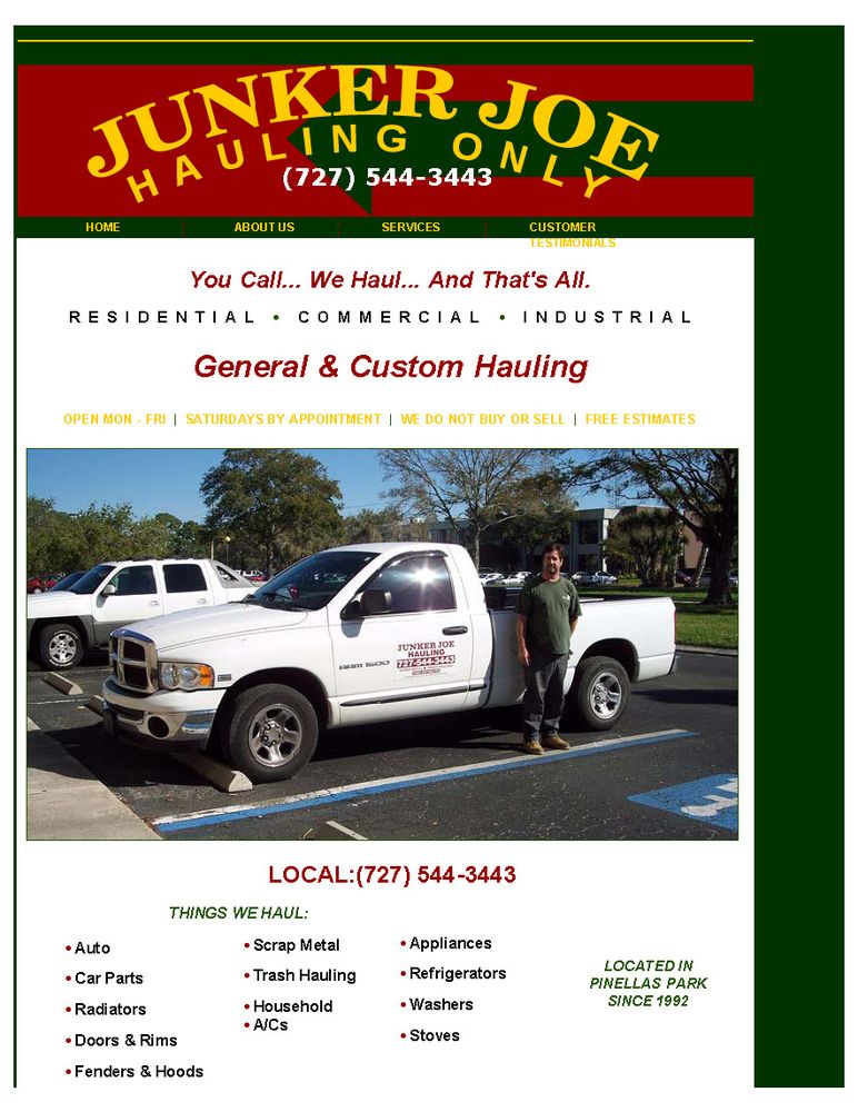 JUNKER JOE HAULING ONLY - Updated July 2025 - 18 Photos - 12110 65th Ln ...