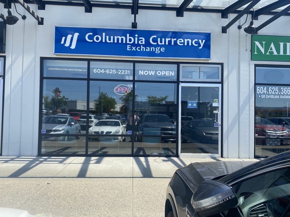 COLUMBIA CURRENCY EXCHANGE - Updated October 2025 - 108-3240 Mt Lehman ...
