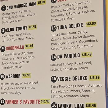 TIMMY T’S SANDWICH SHOP - Updated December 2025 - 450 Photos & 568 ...