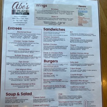 ABE’S PLACE TAP & GRILL - Updated June 2024 - 225 Photos & 291 Reviews ...