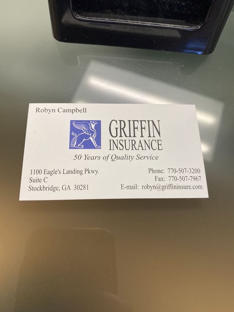 GRIFFIN INSURANCE AGENCY - Updated December 2025 - 1100 Eagles Landing ...