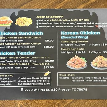 SUPER WING - Updated January 2026 - 64 Photos & 91 Reviews - 2770 ...