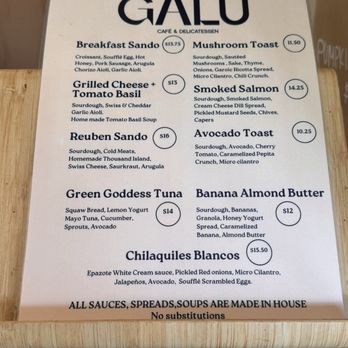 GALU CAFÉ AND DELICATESSEN - Updated March 2025 - 249 Photos & 88 ...