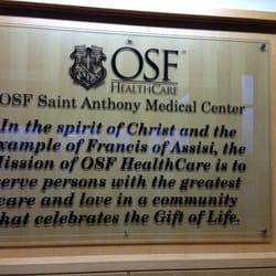 OSF SAINT ANTHONY MEDICAL CENTER - 22 Reviews - Medical Centers - 5666 ...