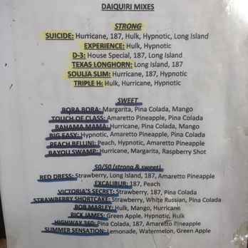 THE DAIQUIRI SHOPPE - Updated October 2025 - 302 Photos & 243 Reviews ...