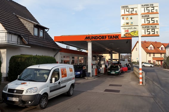 Mundorf Tankstelle Siegburg Preise