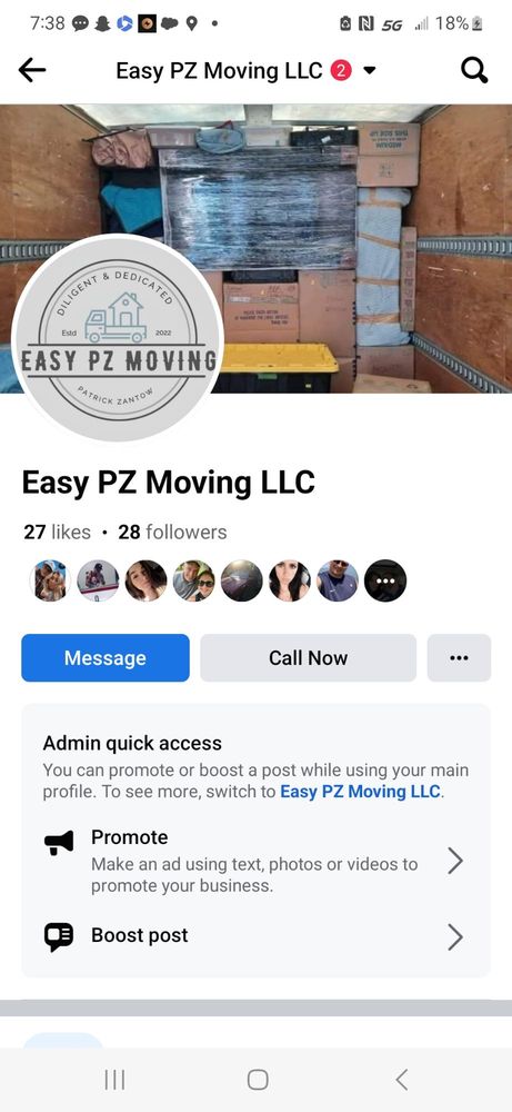 EASY PZ MOVING - Updated June 2024 - Farmington, Connecticut - Movers - Phone Number - Yelp