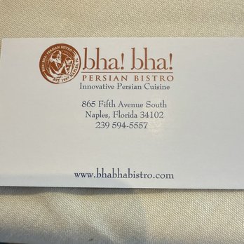BHA! BHA! PERSIAN BISTRO - Updated December 2025 - 822 Photos & 535 ...