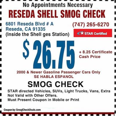RESEDA SHELL SMOG CHECK - Updated October 2025 - 11 Photos & 23 Reviews ...