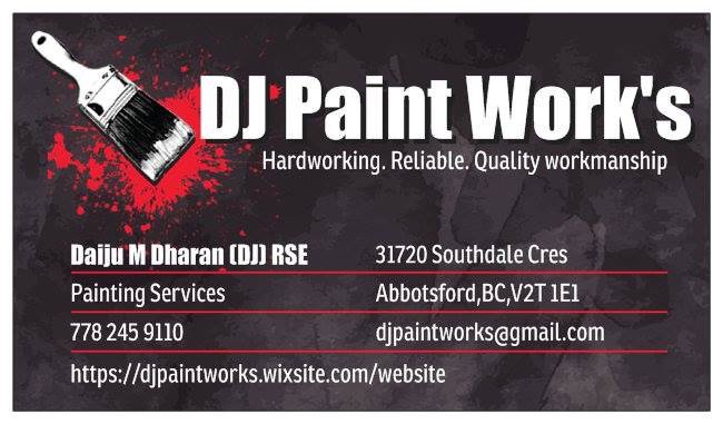 DJ PAINT WORKS - Updated October 2024 - 31720 Southdale Cresent ...
