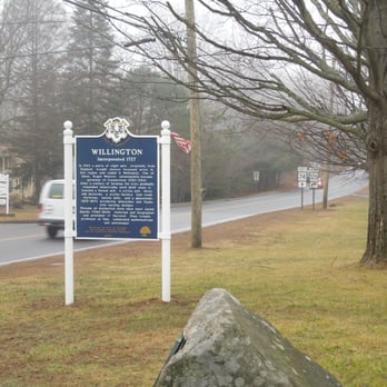 WILLINGTON HISTORICAL MARKER - Updated April 2024 - Tolland Turnpike And Willington Hill Rd ...
