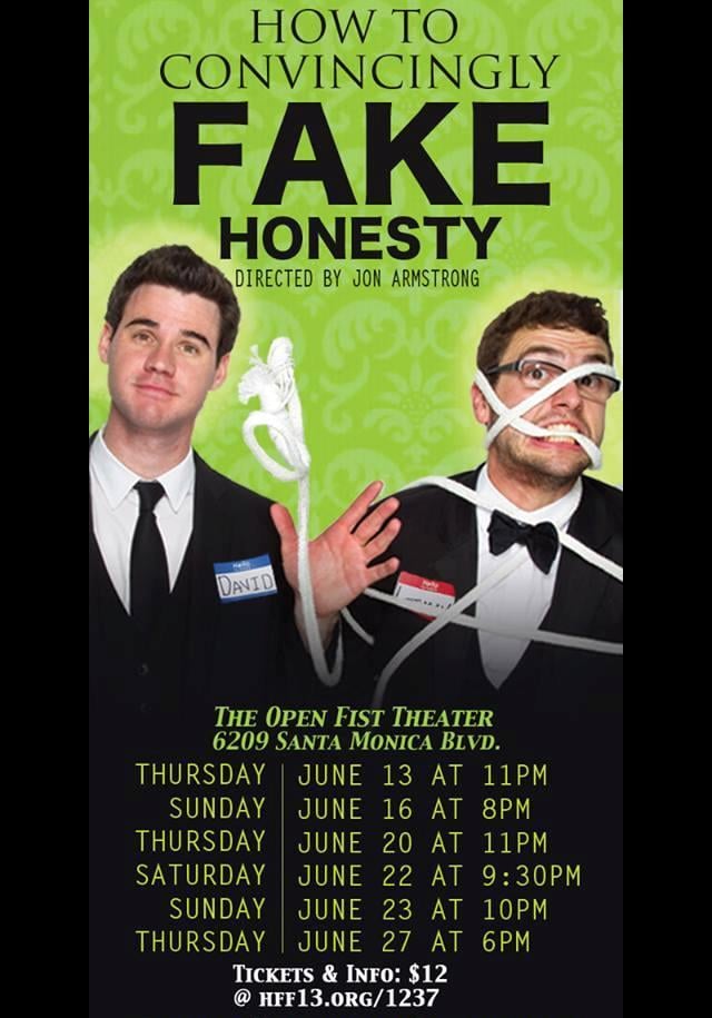 HOW TO CONVINCINGLY FAKE HONESTY - 6209 Santa Monica Blvd, Los Angeles ...