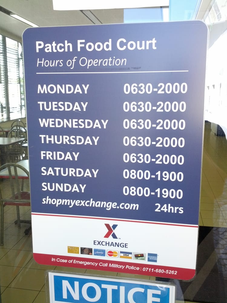 AAFES FOOD COURT near you at Mahdentalstr. 55, Stuttgart, Baden ...
