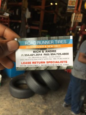 ROAD RUNNER TIRE - Updated October 2025 - 15 Reviews - 195 SW 15th St ...