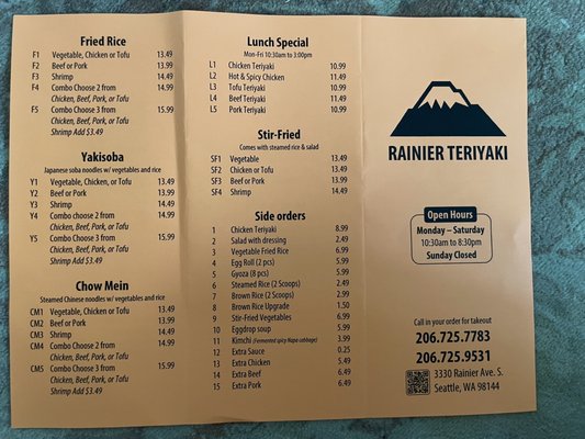 RAINIER TERIYAKI - 32 Photos & 79 Reviews - 3330 Rainier Ave S, Seattle ...
