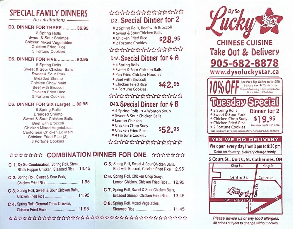 DY SO LUCKY - Updated December 2025 - 5 Court Street, St. Catharines ...