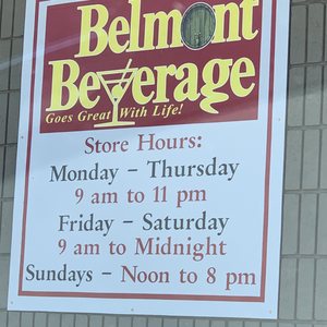 BELMONT BEVERAGE - CHALET PARTY SHOPPE - Updated July 2025 - 667 County ...