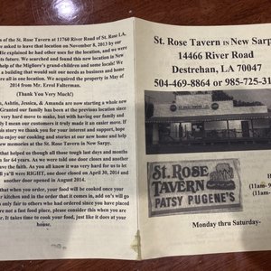 ST ROSE TAVERN - 52 Photos & 47 Reviews - 14466 River Rd, New Sarpy ...