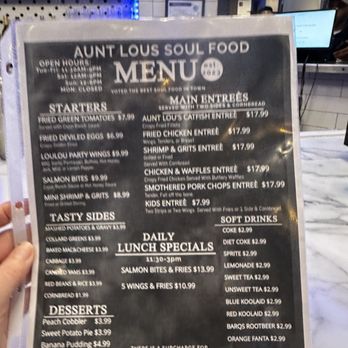 AUNT LOU’S SOUL FOOD - Updated December 2025 - 25 Photos & 26 Reviews ...