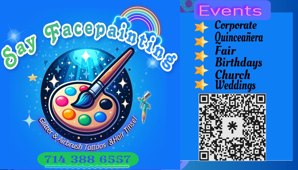 SAY FACEPAINTING - Updated September 2025 - 25 Photos - Fullerton ...