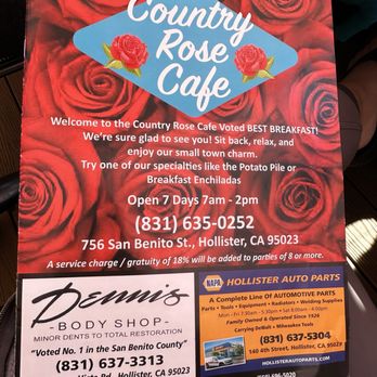 COUNTRY ROSE CAFE - Updated August 2025 - 194 Photos & 405 Reviews ...