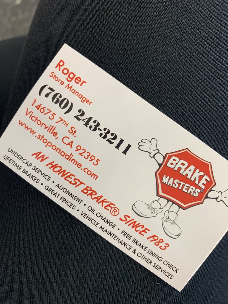 BRAKE MASTERS - Updated December 2025 - 10 Photos & 62 Reviews - 14675 ...