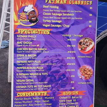 FATMAN HOTDOGS & MORE - Updated August 2025 - 44 Photos & 14 Reviews ...