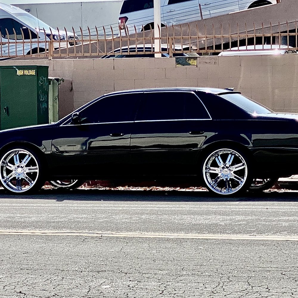 Cadillac Deville On 24 Inch Rims