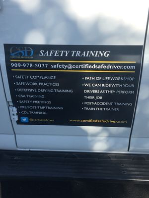 CERTIFIED SAFE DRIVER - Updated August 2024 - 25 Photos & 11 Reviews ...