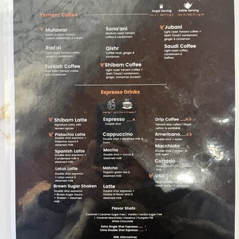 SHIBAM COFFEE - Updated December 2025 - 82 Photos & 28 Reviews - 26745 ...