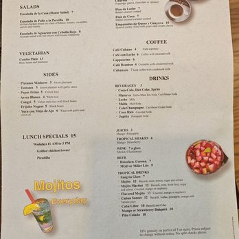 CAFÉ CUBANO - Updated December 2025 - 56 Photos & 42 Reviews - 113 N ...