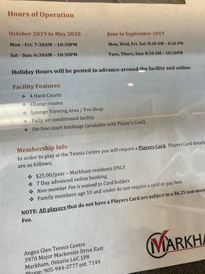 ANGUS GLEN TENNIS CENTRE - Updated December 2025 - 3970 Major Mackenzie ...